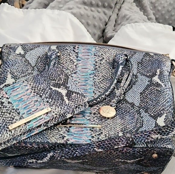 Brahmin | Bags | Brahmin Duxbury Satchel And Wallet | Poshmark